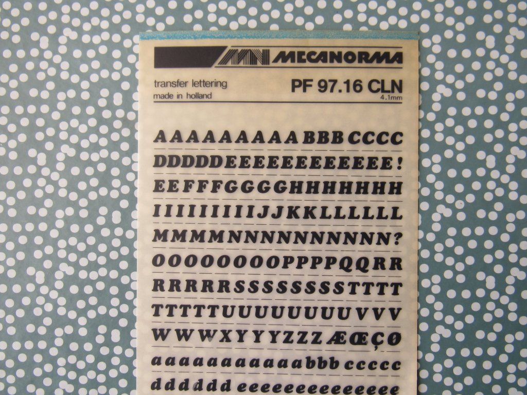 Cooper – PF97.16 CLN – 4.1 mm – #768 – Wrijfletters.nl / De Papier Handel